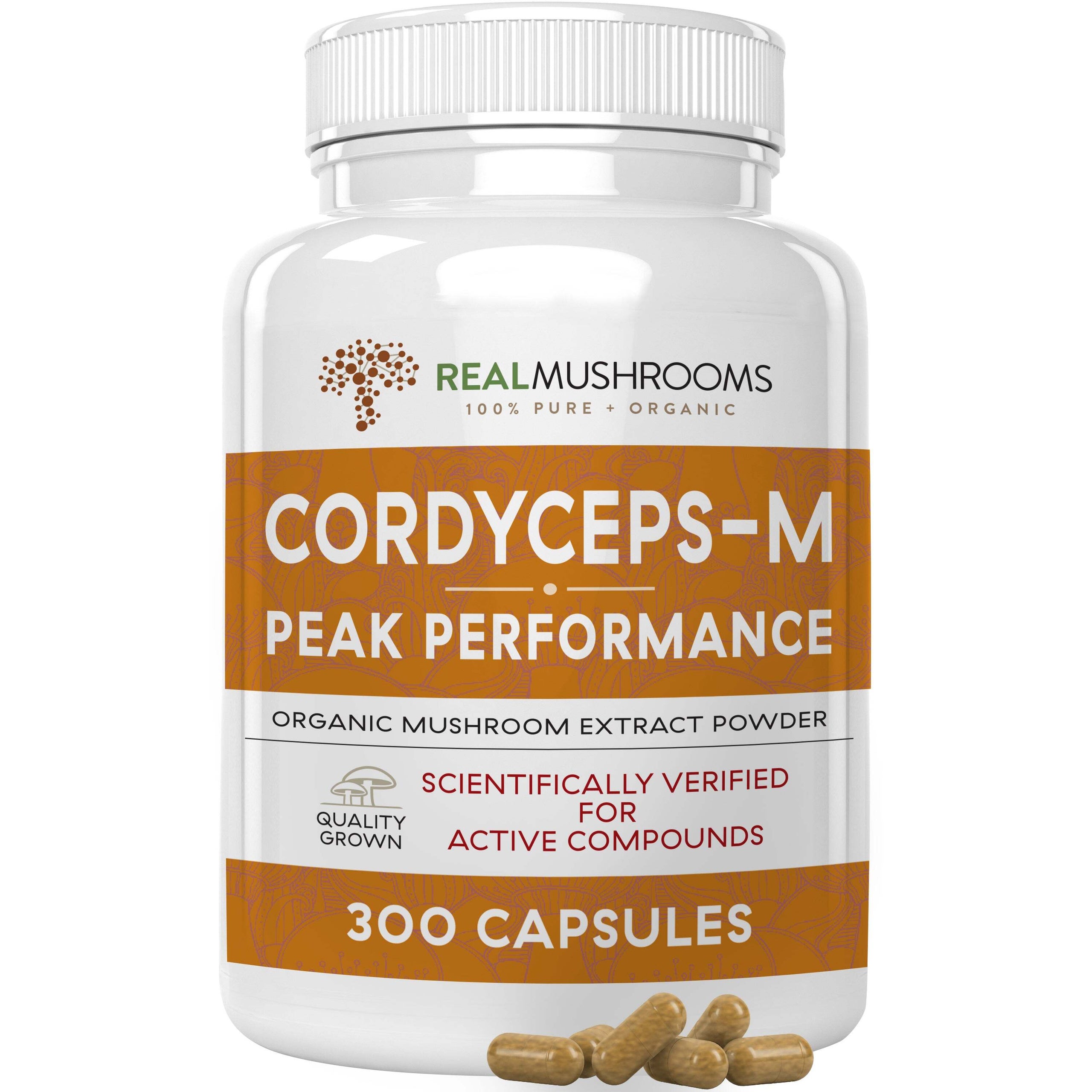 Organic Cordyceps Extract - 120 Capsules | RefleXion Studio